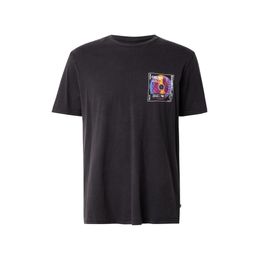 QS Shirt male size XL Yellow / Dark pink / Black / White