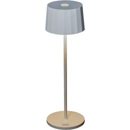 Konstsmide LED Tischleuchte &raquo;Positano&laquo; LED-Modul 2 Stk. Warmwei&szlig; Positano LED USB-Tischleuchte, dimmbar wei&szlig; &Oslash; 11cm H: 35cm, 2 Stk.