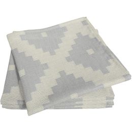 Adam Stoffserviette &raquo;Maroccan Shiraz Light&laquo; grau Obermaterial: 100% Baumwolle Bio-Baumwolle