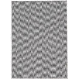 CarpetFine Teppich &raquo;Boho 106, auch als L&auml;ufer erh&auml;ltlich&laquo; rechteckig 4 mm H&ouml;he robustes Flachgewebe, Sisal Optik, UV-best&auml;ndig, In- und Outdoor beige 