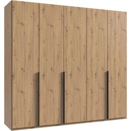 wimex Kleiderschrank &raquo;Mugano,in 5 Breiten,2 H&ouml;hen,2 Tiefen, viele Farben, Made in Germany&laquo; in Basic oder Premium Ausstattung, mit langen Griffen aus Metall,