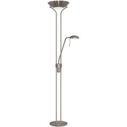 Searchlight Stehlampe &raquo;Mother and Child Stehleuchte - Satin, Silber & Glas&laquo; R7s 1 Stk. H: 180cm, 1 Stk.