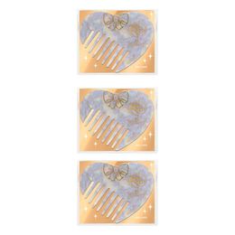 Essence Haarkamm &raquo;Polly Pocket hair comb&laquo; Herz-Kamm: stylisch und nostalgisch! wei&szlig; Einheitsgr&ouml;&szlig;e