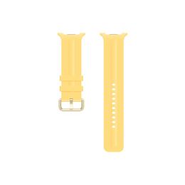 Samsung Smartwatch-Armband &raquo;Sport Band (M/L) f&uuml;r Galaxy Watch9 und Watch8&laquo; gelb Fluor-Elastomer Passend f&uuml;r Handgelenke mit einem Umfang von 145 - 205 mm