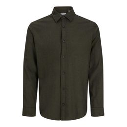 Jack & Jones Plus Jack & Jones Plus Hemd 'JJEFIELD' Herren Gr&ouml;&szlig;e 7XL tanne