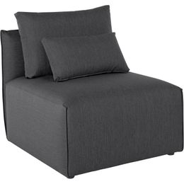 OTTO home Sessel &raquo;N&ouml;re&laquo; Modul - zum Zusammenstellen; in vielen Bezugsqualit&auml;ten und Farben grau Samtoptik (100% Polyester);Struktur (100% 