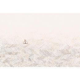 ARCHITECTS PAPER Fototapete &raquo;Atelier 47 Waves Artwork 3&laquo; geometrisch glatt Vlies, Wand, Schr&auml;ge, Decke bunt Vlies B/L: 4m x 2,7m