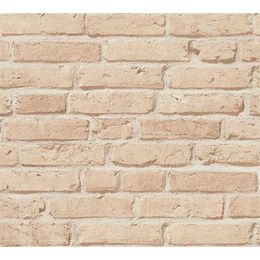 Livingwalls living walls Vliestapete &raquo;Best of Wood`n Stone 2nd Edition&laquo; Motiv Steinoptik gemustert leicht strukturiert Struktur Tapete Stein Tapeten Wohnzimmer 