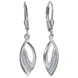 Firetti Damen Paar Ohrh&auml;nger &raquo;Schmuck Geschenk Silber 925 Ohrschmuck Patentbrisur Tropfen&laquo; mit Zirkonia (synth.) silber Silber 925 (Sterlingsilber)