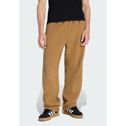 adidas originals Pants 'Teamgeist' male size 34 Sepia