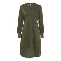 Culture Kleid 'Antoinett' Damen Gr&ouml;&szlig;e 34 oliv Sommerkleid