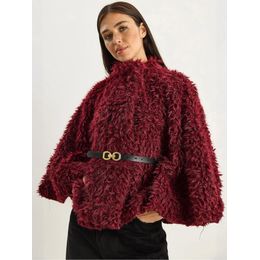 Bianco Lucci Jacke Damen Gr&ouml;&szlig;e S burgunder Sommerjacke