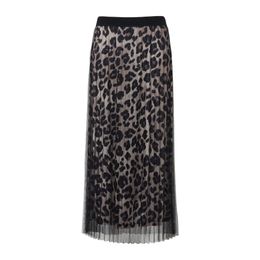 s.Oliver BLACK LABEL Skirt female size 48 Taupe / Black