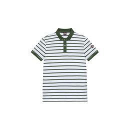 COLMAR Poloshirt Herren Gr&ouml;&szlig;e L dunkelgr&uuml;n / wei&szlig;