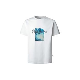 Pepe Jeans T-Shirt 'Prush' Herren Gr&ouml;&szlig;e XXL blau / wei&szlig;