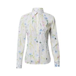 brookshire Blouse female size L Light blue / Yellow / Rose / White