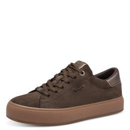 Tamaris Sneaker Damen Gr&ouml;&szlig;e 38 braun / bronze Sommerschuhe