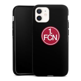 DeinDesign iPhone 12 Handy Silikon H&uuml;lle Case schwarz Handyh&uuml;lle Official Licensed Product 1. Fc N&uuml;rnberg 1. Fcn