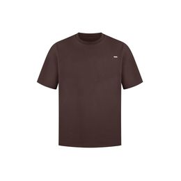 Smilodox T-Shirt Oversize Cedrik Herren Gr&ouml;&szlig;e XL braun