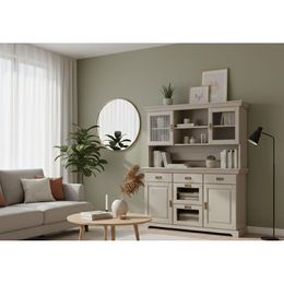 OTTO home Buffet &raquo;R&uuml;gen&laquo; FSC zertifiziertes Massivholz, im Landhausstil Massivholz B/H/T: 145cm x 168cm x 40cm, Schubladen: 5 Stk. T&uuml;ren: 2 Stk., 