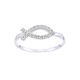 DIAMANT LETERNEL Ring female size 53 Silver