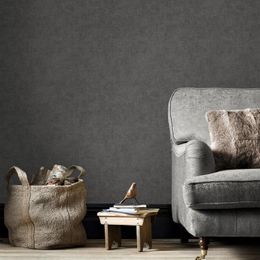 WOW Vliestapete &raquo;PUMICE SHADOW&laquo; uni Design Tapeten braun Vlies B/L: 0,52m x 10m, Rollen: 1