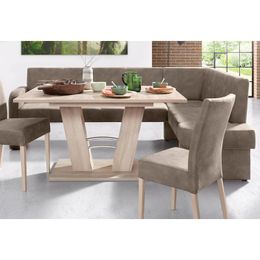 Home Affaire Eckbank &raquo;Umag&laquo; 210 x 60 cm braun 100% Polyester Primabelle ( Microfaser );100% Polyester Duncan ( Luxus-Microfaser) B/H/T: 210cm x 89cm x