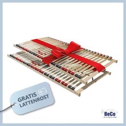 Beco Lattenrost &raquo;2 f&uuml;r 1&laquo; inkl. 1 Gratis-Lattenrost, 90x200 cm, 100x200 cm transparent B/L: 90cm x 200cm, 120 kg, Doppelpack,vollst&auml;ndigmontiert