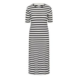 Kaffe Curve Kleid 'Chellen' Damen Gr&ouml;&szlig;e 42 schwarz / wei&szlig; Sommerkleid