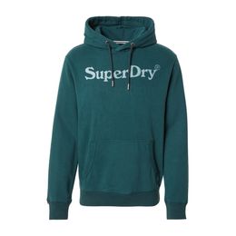 Superdry & Co Sweatshirt 'Ny Venue' male size XL Emerald / natural white
