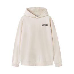 Two Soon Sweatshirt 'Nirvana' Herren Gr&ouml;&szlig;e L beige / schwarz