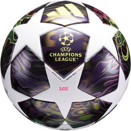 adidas Performance Fu&szlig;ball 'UEFA Champions League Final' Herren Gr&ouml;&szlig;e 5 hellgr&uuml;n / neonpink / schwarz / wei&szlig;