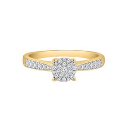 Diamant Exquis Ring Damen Gr&ouml;&szlig;e 54 gold