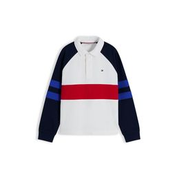 Tommy Hilfiger Poloshirt Jungen Gr&ouml;&szlig;e 140 blau / navy / rot / wei&szlig;