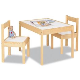 Pinolino Kindersitzgruppe &raquo;Olaf&laquo; 3 Stk. tlg. Made in Europe beige Einheitsgr&ouml;&szlig;e
