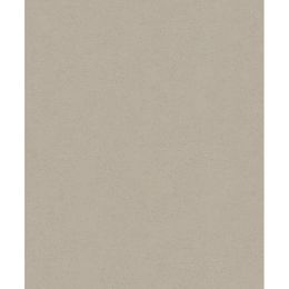 marburg Vliestapete schimmernd uni moderne Tapete f&uuml;r Wohnzimmer Schlafzimmer K&uuml;che beige Vlies B/L: 0,53m x 10,05m