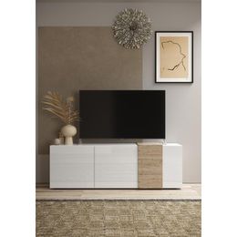 Home Affaire Lowboard &raquo;Venus, TV-Bank&laquo; Breite 181 cm wei&szlig; B/H/T: 181cm x 59cm x 44cm, 3 Stk.