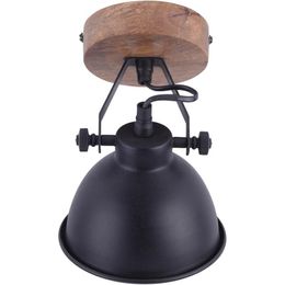 JUST LIGHT Wandleuchte &raquo;SAMIA&laquo; E14 1 Stk. schwarz 1, H: 22cm, 1 Stk.