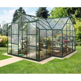 Vitavia Gew&auml;chshaus &raquo;Sirona&laquo; gr&uuml;n B/H/T: 381cm x 381cm