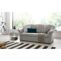 DOMO collection 3-Sitzer &raquo;Pegnitz f&uuml;r kleine R&auml;ume, Breite 185cm&laquo; zeitlos, elegante Armlehnen, komfortabel grau 100% Polyester B/H/T: 185cm x 82cm x 