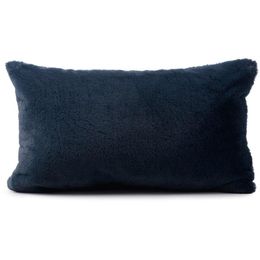 G&ouml;zze Dekokissen &raquo;Uni Flauschkissen LaPit&laquo; blau Polyester B/L: 30cm x 50cm, 1 Stk.