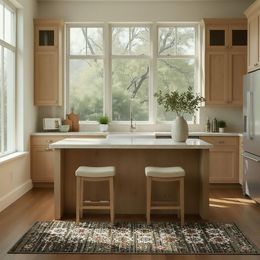 FLAIR RUGS Teppich &raquo;GIA GLOBAL&laquo; rechteckig 8 mm H&ouml;he braun Oberfl&auml;che: 91% Polypropylen, 9% Polyester. R&uuml;ckseite: 60% Baumwolle, 31% Polyester, 9% 