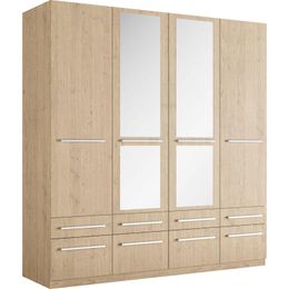 Priess Kleiderschrank &raquo;Schrank Garderobe W&auml;scheschrank Barcelona in 5 Breiten&laquo; viel Stauraum, ger&auml;umige Schubk&auml;sten, mit Spiegel, MADE IN GERMANY 