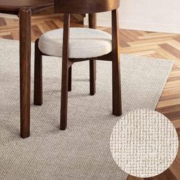 Ted Baker Wollteppich &raquo;Croom, auch in rund&laquo; rechteckig 10 mm H&ouml;he Wolle, Natur, Handgewebt, Wohnzimmer, Schlafzimmer, Modern, Skandi Wolle B : 200cm 1 Stk., 