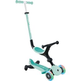 Globber Tretroller &raquo;GO-UP ACTIVE LIGHTS 360, mit Leuchtrollen&laquo; Aufsitzrad, Laufrad und Scooter gr&uuml;n Einheitsgr&ouml;&szlig;e Tretroller