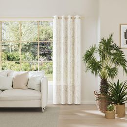Neutex for you! Vorhang &raquo;SIMPLY&laquo; &Ouml;sen 1 Stk. tlg. Druckstoff mit Grafikdesign Polyester 245cm, &Ouml;sen, 152cm