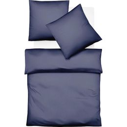 Fleuresse Bettw&auml;sche &raquo;Lech 3089&laquo; 3 Stk. Edelflanell, Baumwolle, in Gr. 135x200, 155x220, 200x200cm blau Flanell, Obermaterial: 100% Baumwolle B/L: 