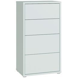 FORTE Kommode &raquo;Alice Springs, Kommode H&ouml;he 99,1 cm, 4 Schubk&auml;sten&laquo; Schubk&auml;sten mit Vollauszug, Grifflos, Push to open Holzwerkstoff B/H/T: 54,8cm x 