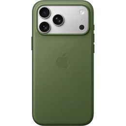 Apple Smartphone-H&uuml;lle &raquo;iPhone 17 Pro Max Funktionsgewebe Case mit MagSafe&laquo; Smartphones 17,5 cm (6,9 Zoll) gr&uuml;n Mikrofaser, Polycarbonat (PC), Stoff, Textil