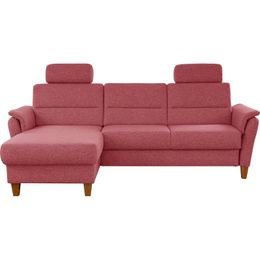 Home Affaire Ecksofa &raquo;Palmera L-Form, B: 244 cm - OTTO. Verl&auml;ssliche Qualit&auml;t.&laquo; optional Schlaffunktion & Bettkasten, Federkern lila 100% Polyester;